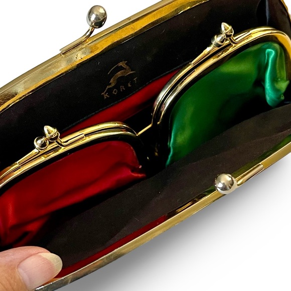 Koret | Bags | 96s Koret Black Patent Not A Leather Double Compartment ...